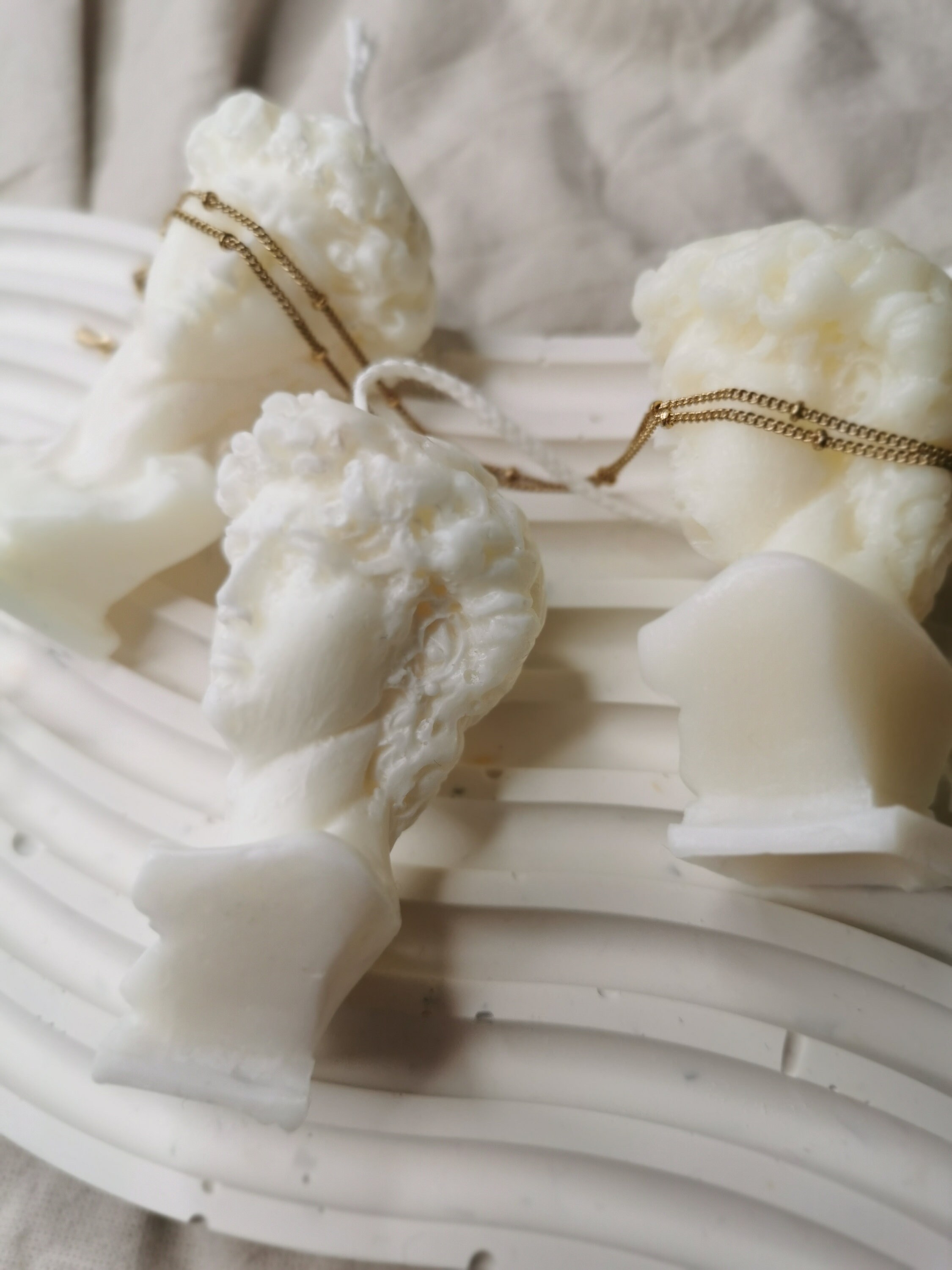 Small David Head Candle Soy Columns Candle Set Rome Ancient Greek ...