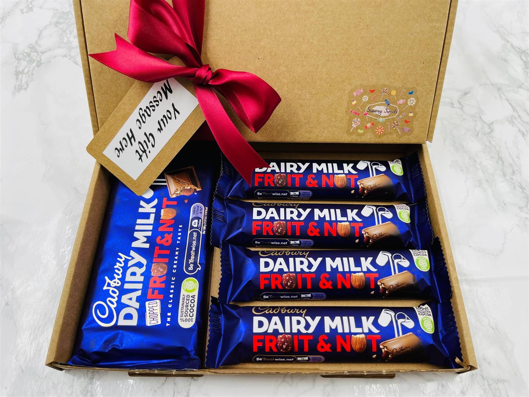 Cadbury Dairy Milk Hamper Gift Box Birthday Milk Chocolate - Etsy UK