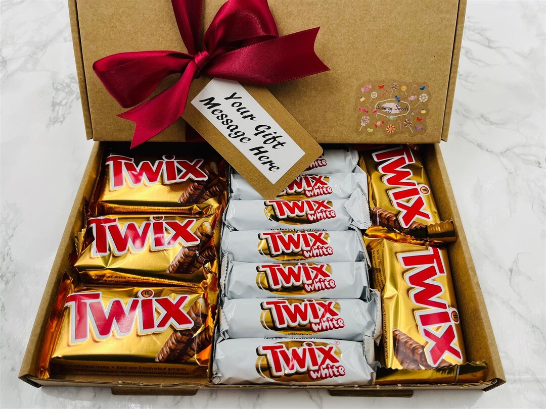 Twix Chocolate Milk White Hamper Sweet Selection Gift Box Birthday ...