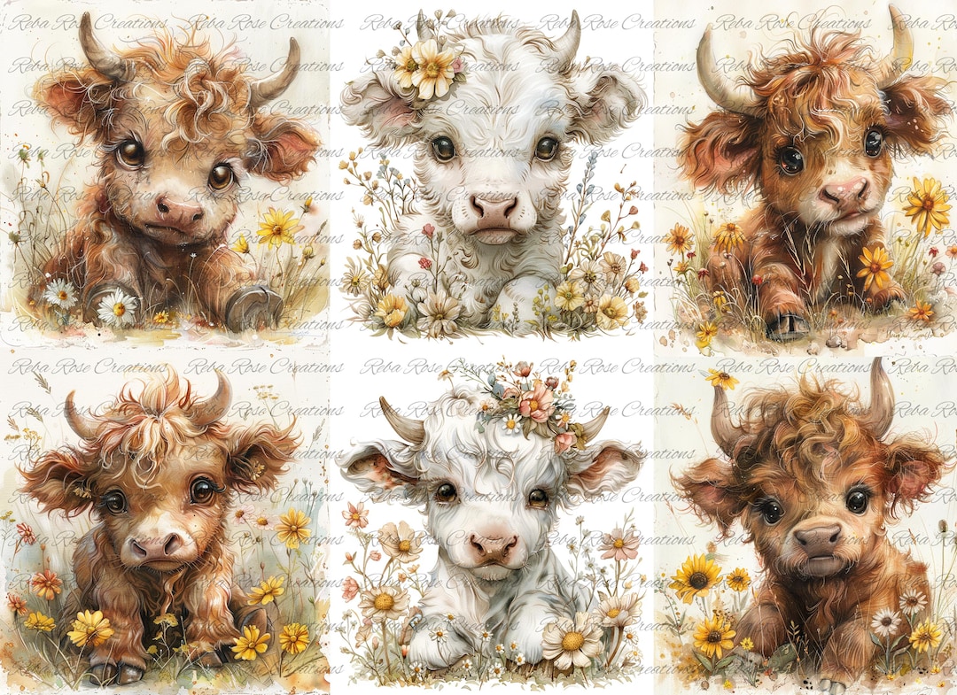 CS-38 Baby Highlander A4 Rice Paper - Etsy