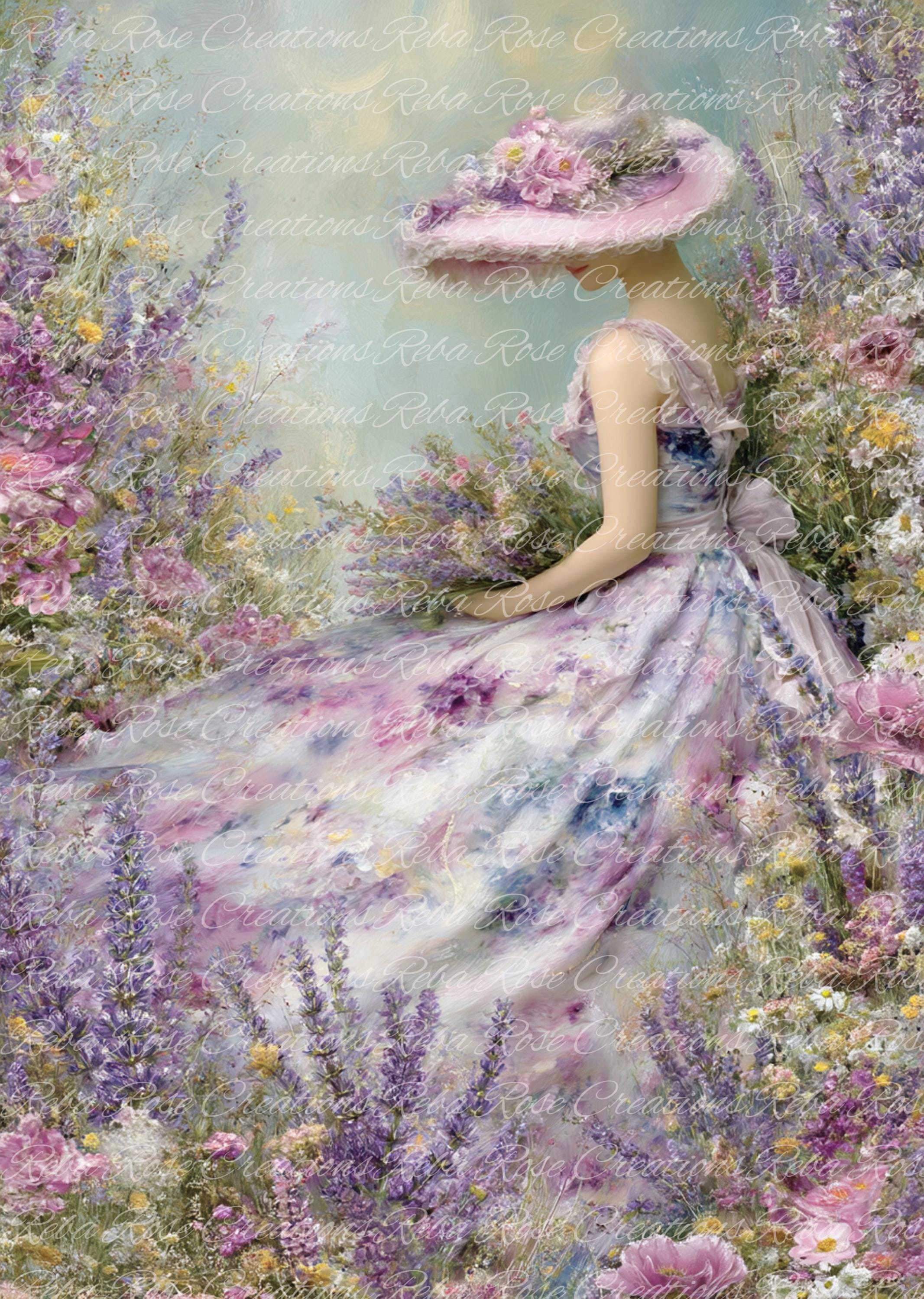 1942 Spring Lilac Portrait - Etsy