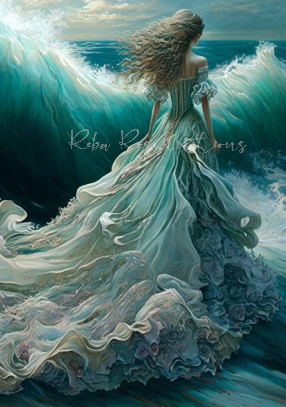 0163 Dreaming of the Sea A4 Rice Paper - Etsy