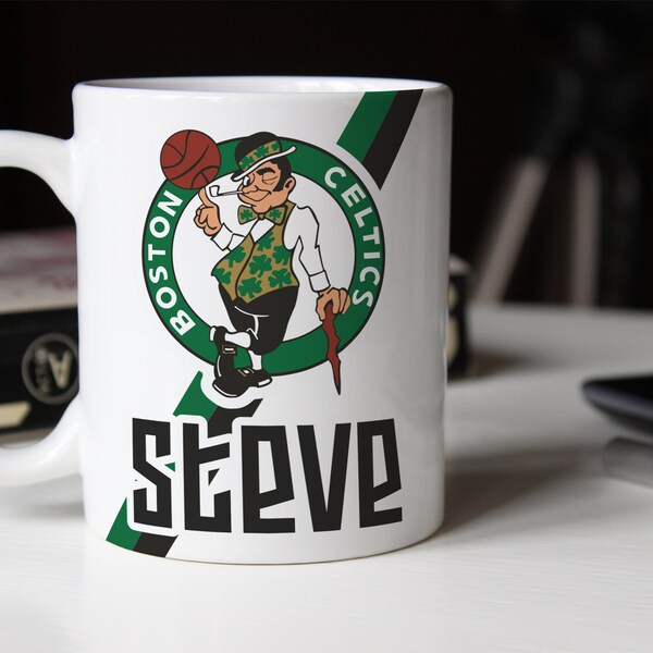 Boston Celtics Mug - Etsy