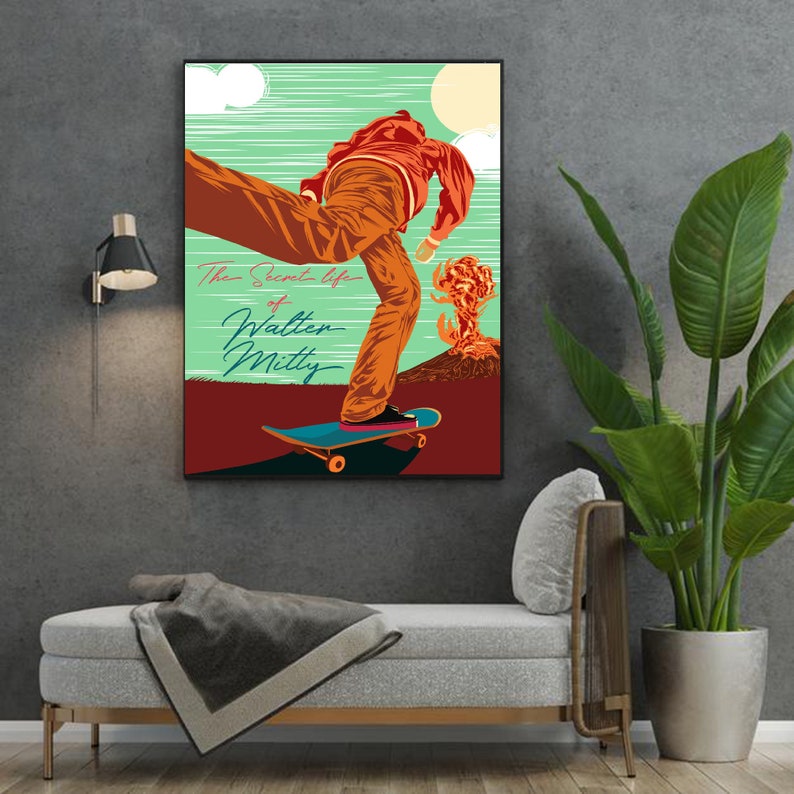 Secret Life Poster Minimalist Poster Print Alternative Movie - Etsy