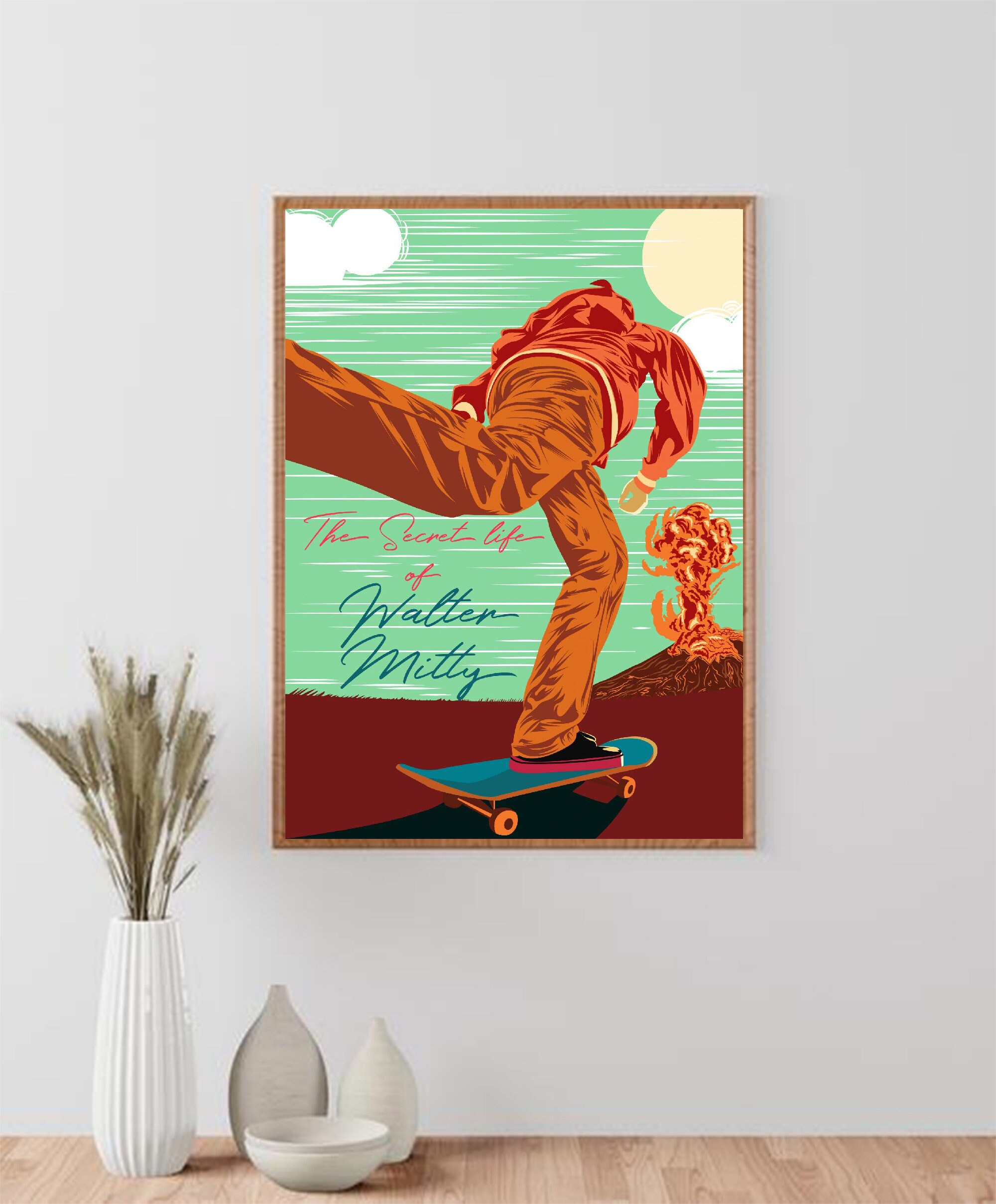 Secret Life Poster Minimalist Poster Print Alternative Movie - Etsy