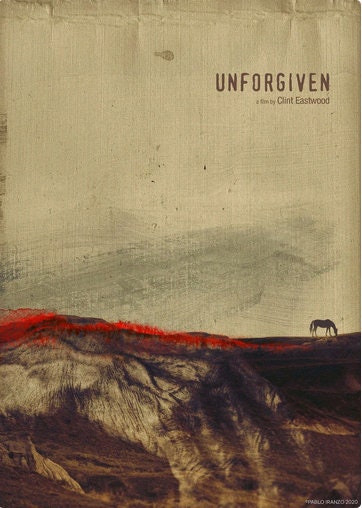 Unforgiven Poster Westerns Poster Print - Etsy