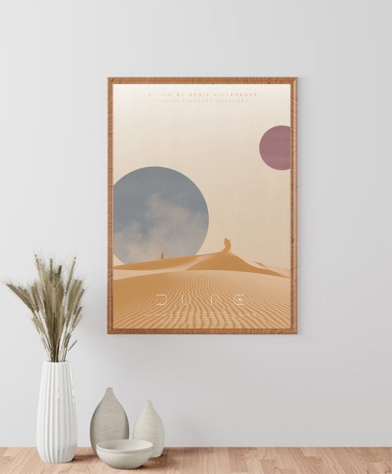 Alternative Dune Poster Dune Poster Print Vintage Dune Movie Science ...