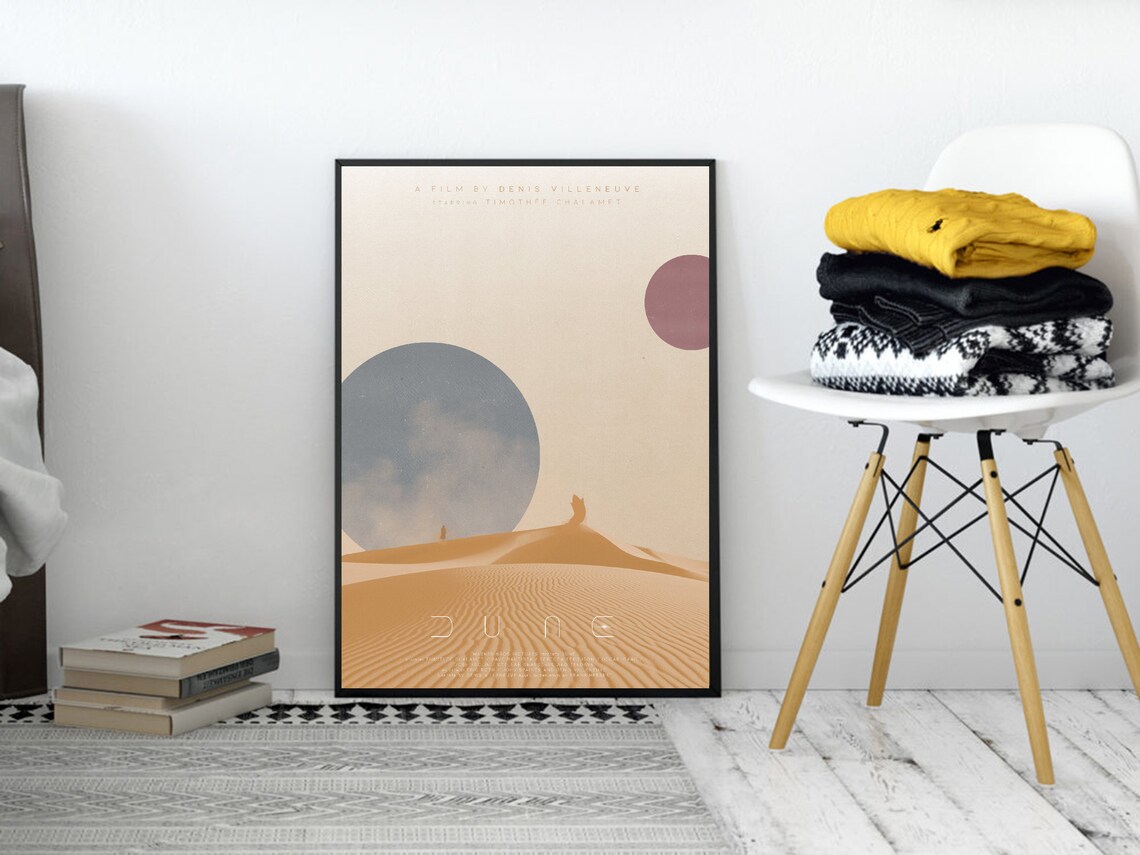 Alternative Dune Poster Dune Poster Print Vintage Dune Movie - Etsy