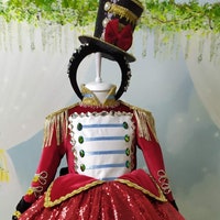 Circus Costume - 3 Piece Ringmaster Costume - Tuxedo Jacket Fully Lined ...