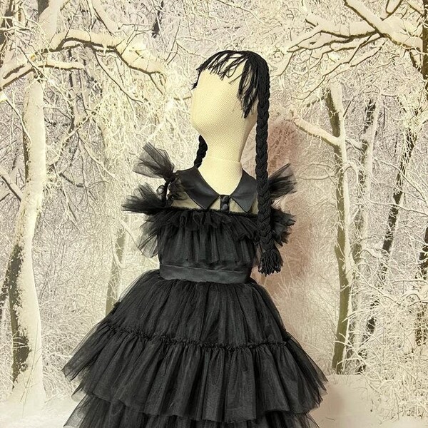 Wednesday Addams Raven Dress - Etsy