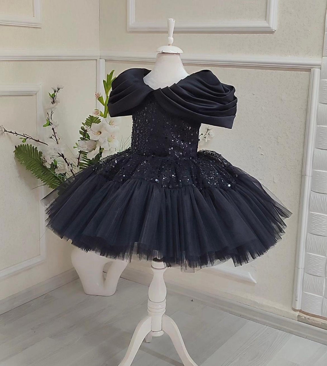Wednesday Inspired Black Tutu Dress: Raven Dance Cosplay Costume - Etsy