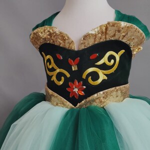 Anna Princess Girl Dress, Anna Baby Costume, Frozen Anna Princess Baby ...