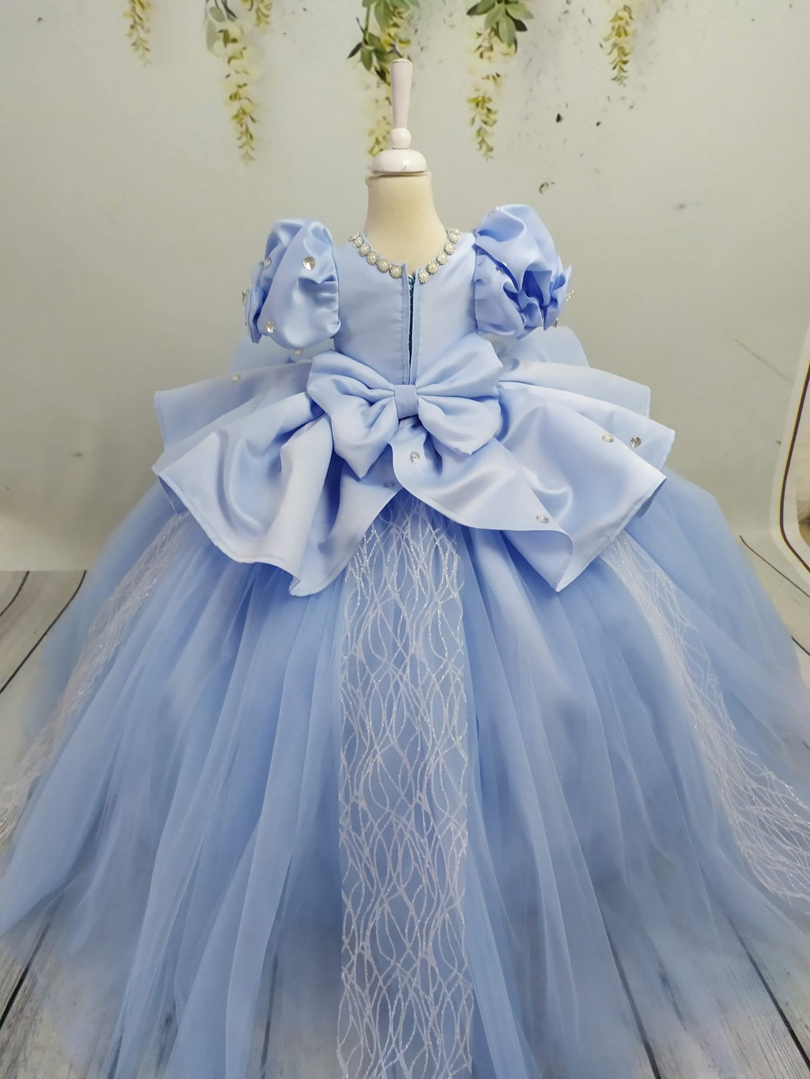 Blue Princess Costume Girls Princess Dress Toddler Princess - Etsy