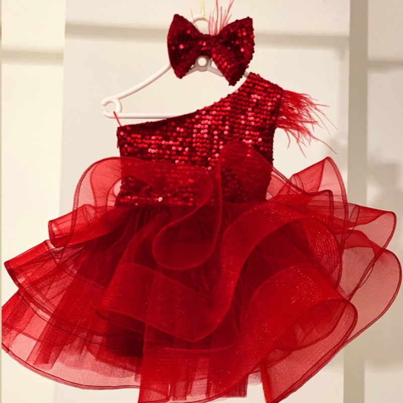 Red Baby Dress - Etsy