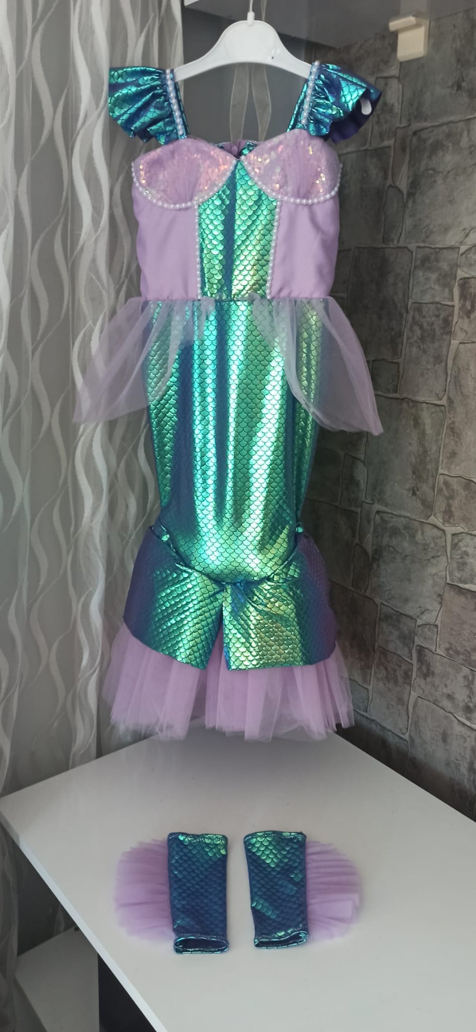 Mermaid Costume Girl, Mermaid Dress Toddler, Mermaid Dress Girls ...