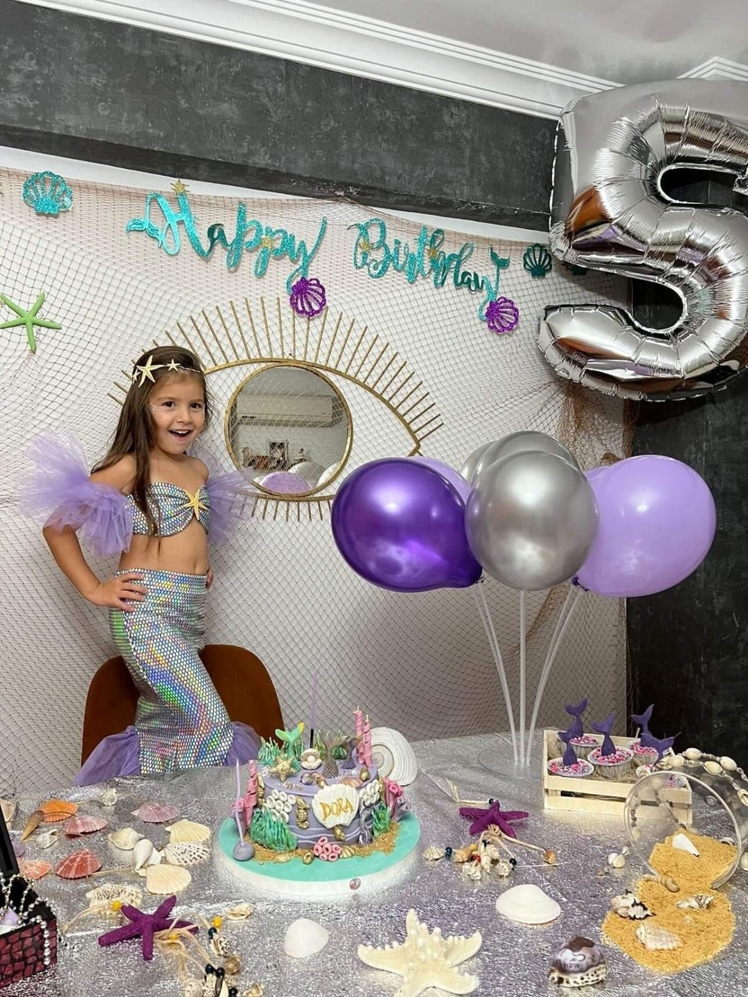 Mermaid Costume Girls, Mermaid Costume Toddler, Mermaid Dress Toddler ...