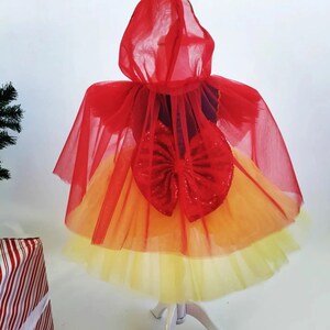 Snow White Costume With Cloak, Snow White Tutu Dress, Princess Birthday ...