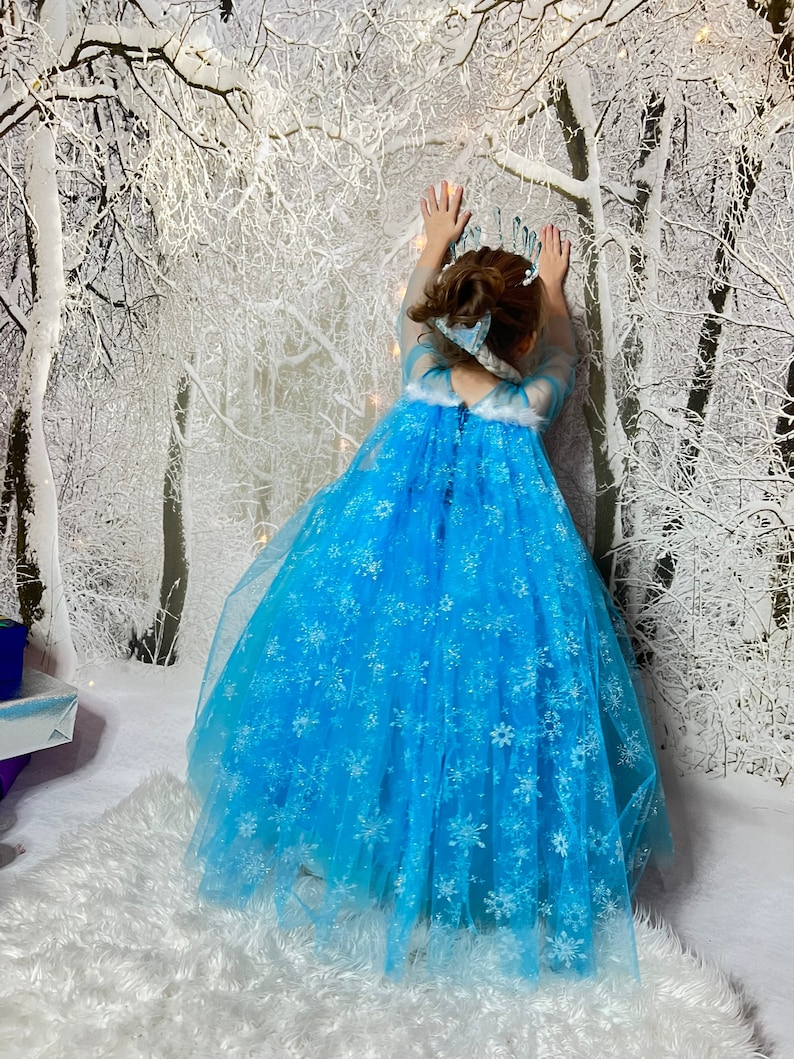 Princess Elsa Dress Elsa Costume Toddler Elsa Baby Girl - Etsy