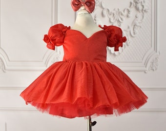 Baby Red Dress - Etsy