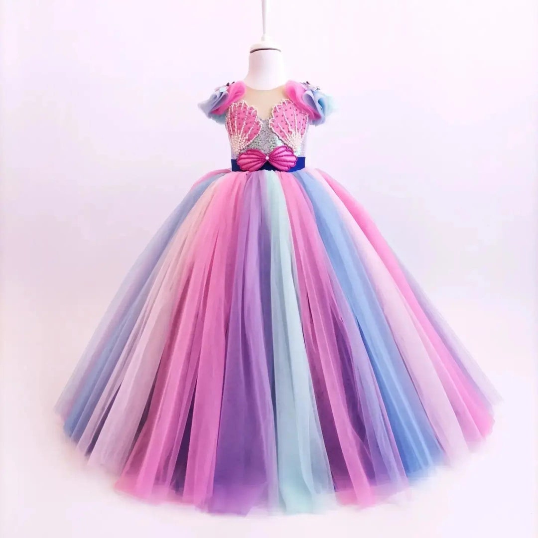 Mermaid Costume, Mermaid Costume Toddler, Mermaid Dress Girls, Mermaid ...