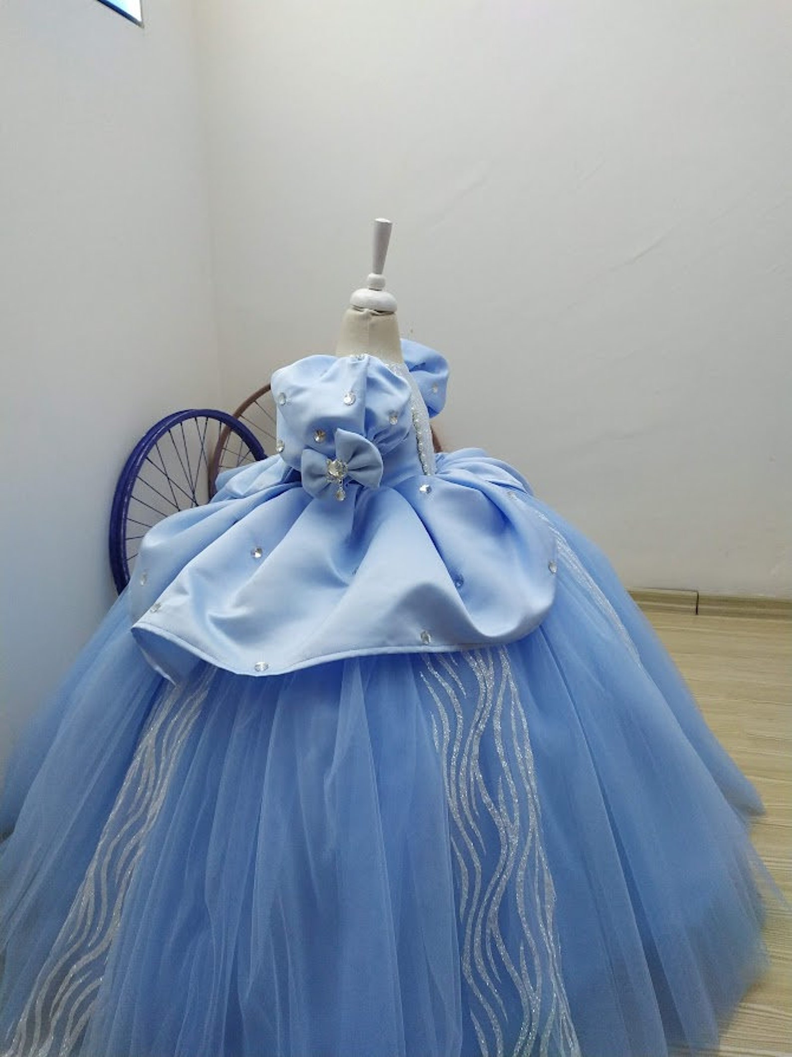 Blue Princess Costume Girls Princess Dress Toddler Princess - Etsy