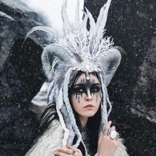 Skull Headpiece - Etsy
