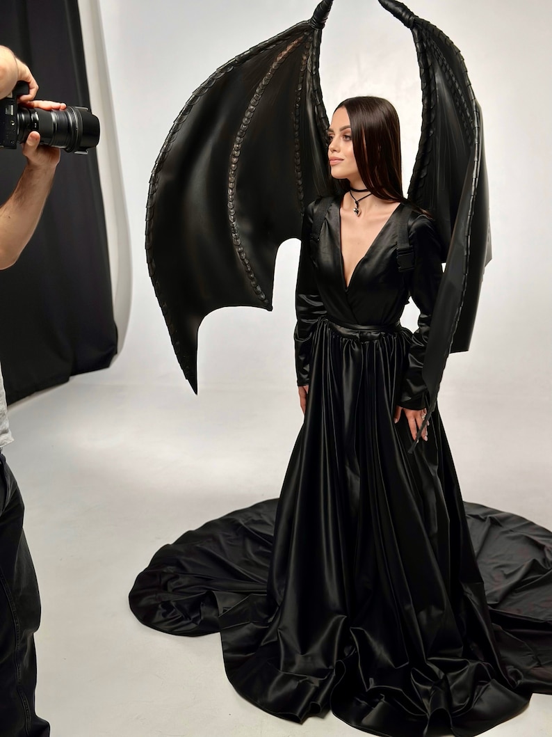 Realistic Bat Wings for Halloween Costume, Gargoyle Wings for Adult ...