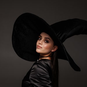 Adult Halloween Costume Witch - Alchemist Witch Hat Adventurer Larp ...