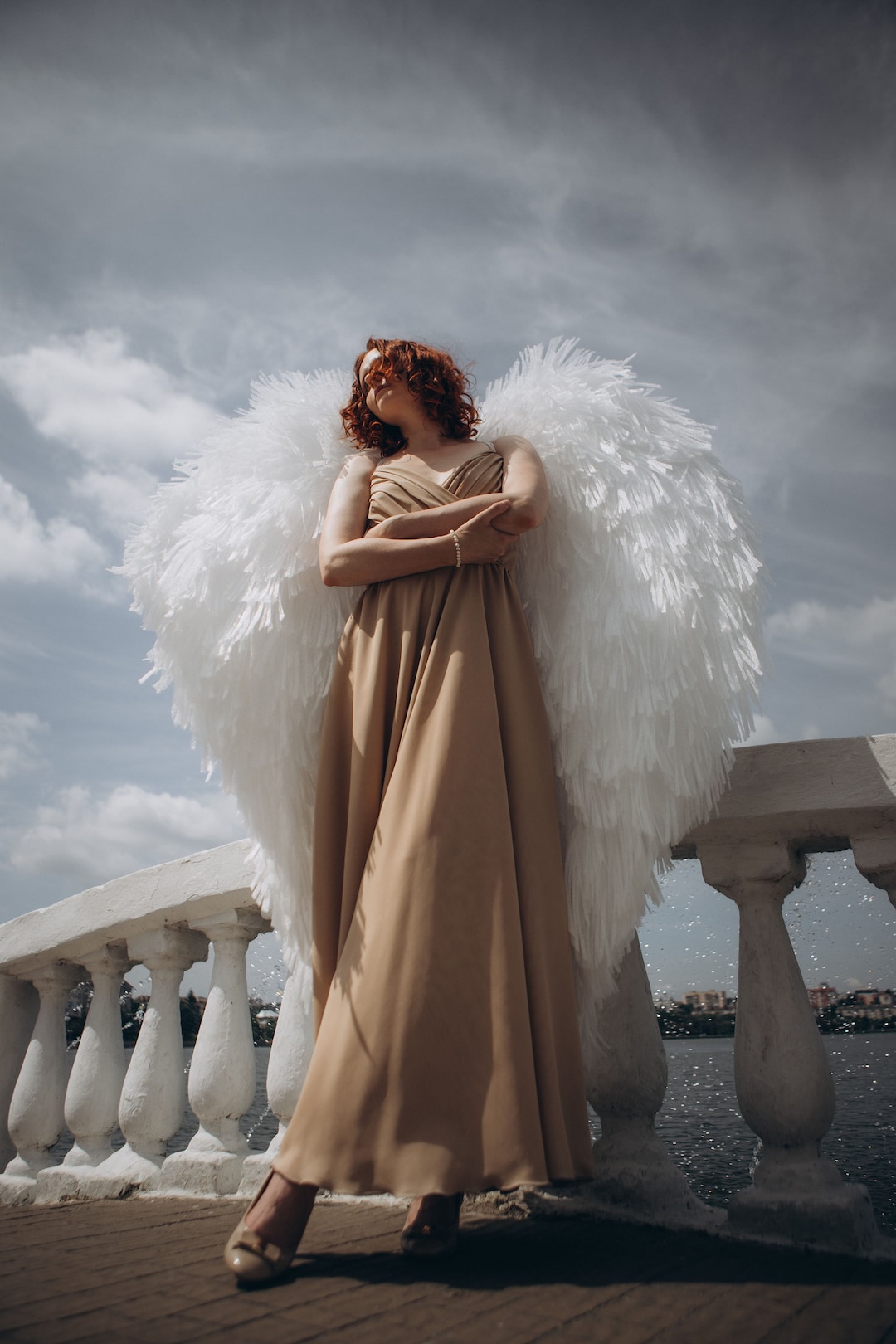 White Fluffy Angel Wings, Victoria Secret Angel Wings, Photo Props ...