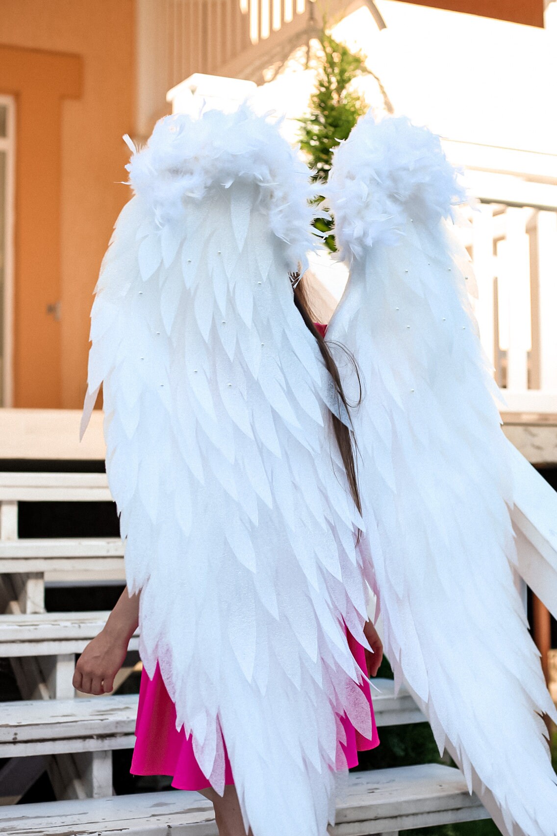 Diy Feather Angel Wings