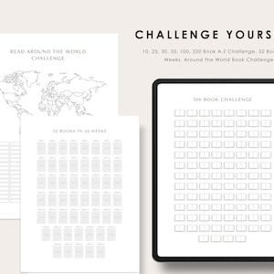 Printable Reading Planner | Book Tracker | Reading Tracker Journal ...