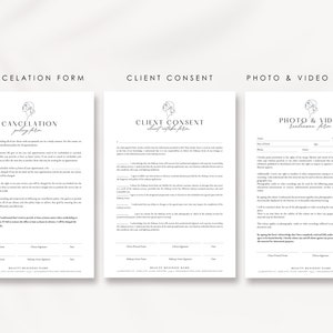 Makeup Artist Contract Template | Makeup Contract Agreement | MUA ...