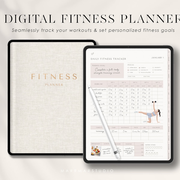 Fitness Planner - Etsy