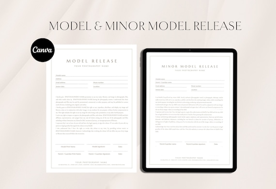 Photography Model Release Form