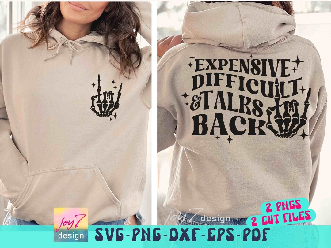 Expensive Difficult and Talks Back SVG PNG, Expensive Difficult Svg ...