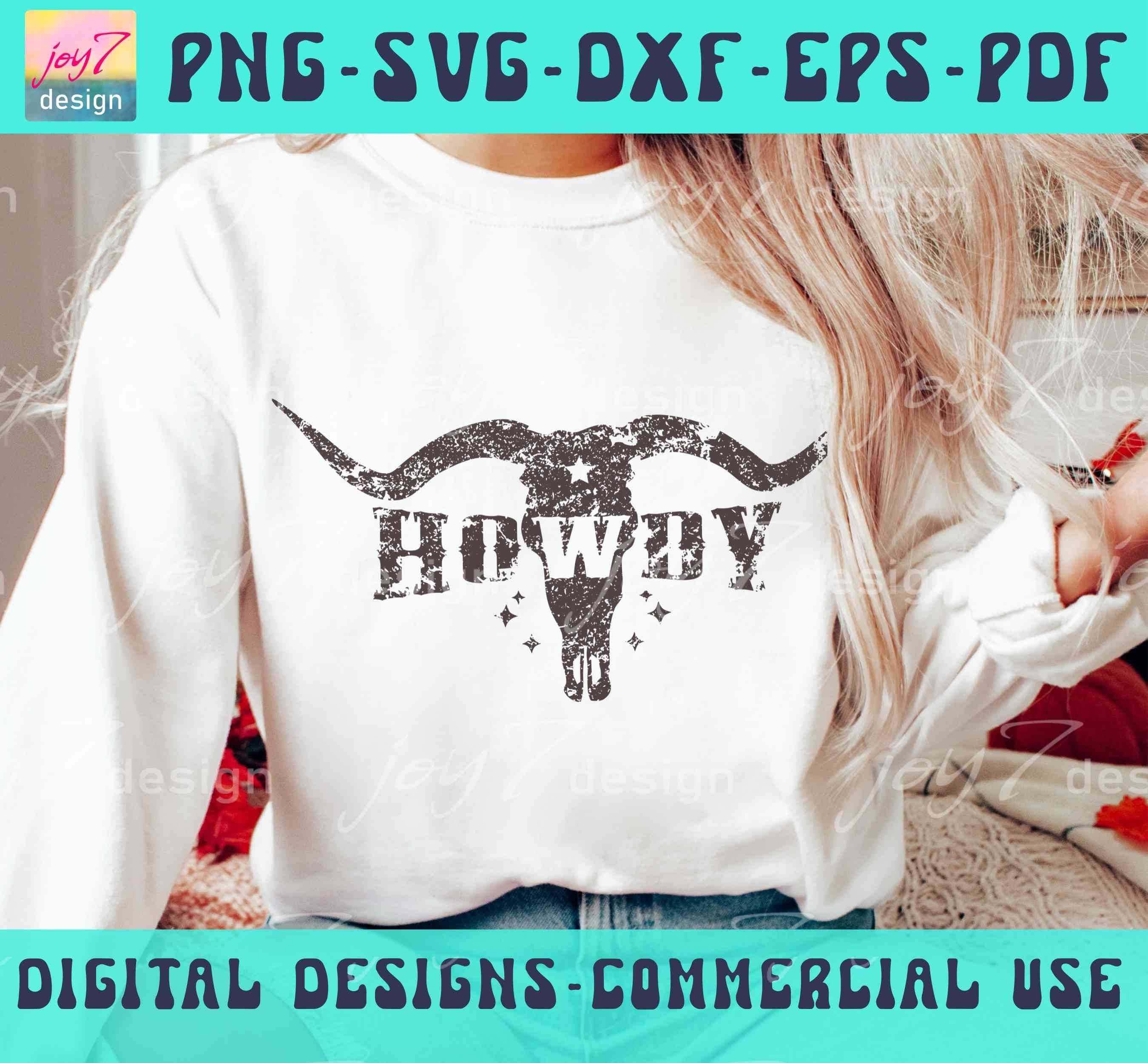 Howdy SVG PNG Cut File Howdy Bull Skull Svg Howdy Cow Skull - Etsy Ireland