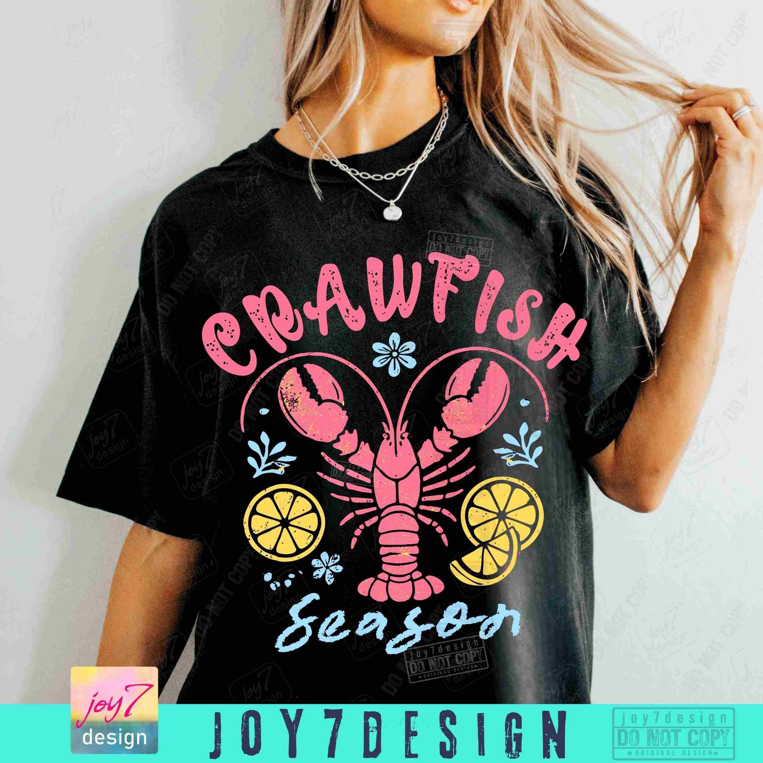 Crawfish Season PNG Retro Crawfish Png Funny Summer Crawfish Vintage ...