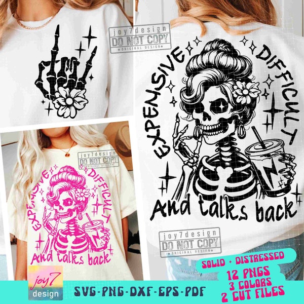 Expensive Difficult and Talk Back Png - Etsy