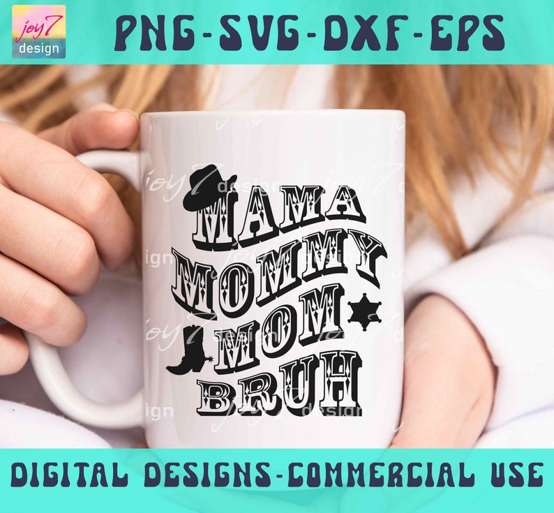 Mom SVG PNG Mama Mommy Mom Bruh Southern Mom Funny Mom Mom - Etsy