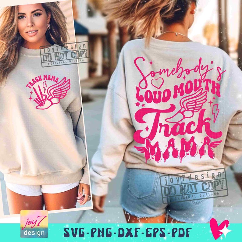 Somebody's Loud Track Mama SVG PNG Track Png Track Svg Track Mom Shirt ...