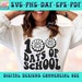 100 Days of School SVG PNG, 100 Days Svg, Retro Png, Retro Teacher ...