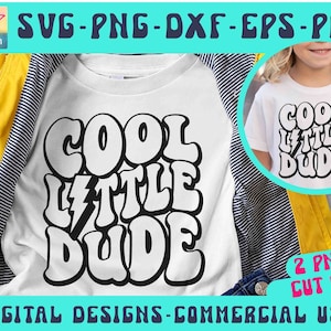 Cool Little Dude SVG PDF Baby Boy Svg, Boys Svg, Cool Kid Svg, Toddler ...