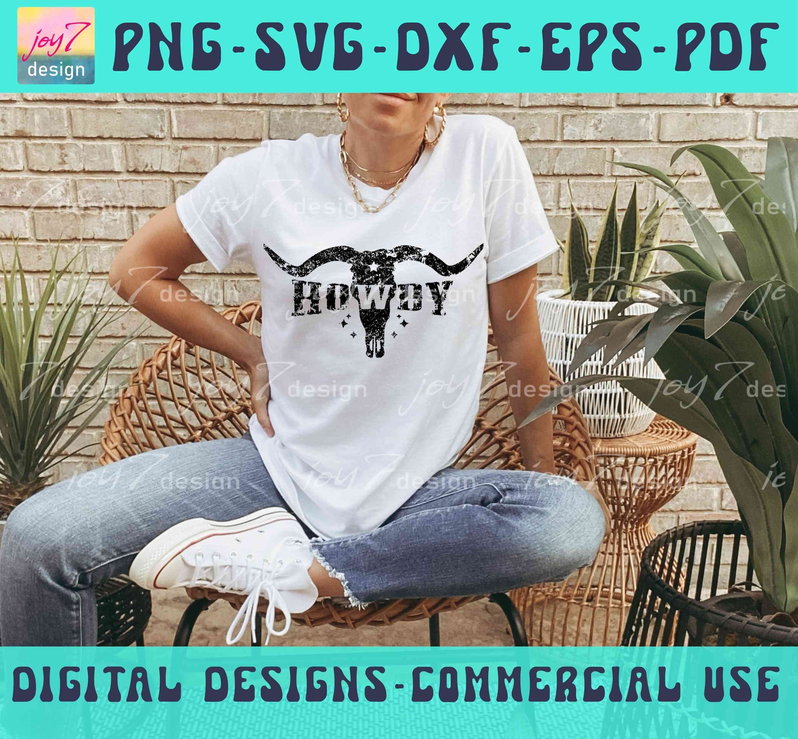 Howdy SVG PNG Cut File Howdy Bull Skull Svg Howdy Cow Skull - Etsy Ireland