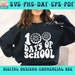 100 Days of School SVG PNG, 100 Days Svg, Retro Png, Retro Teacher ...
