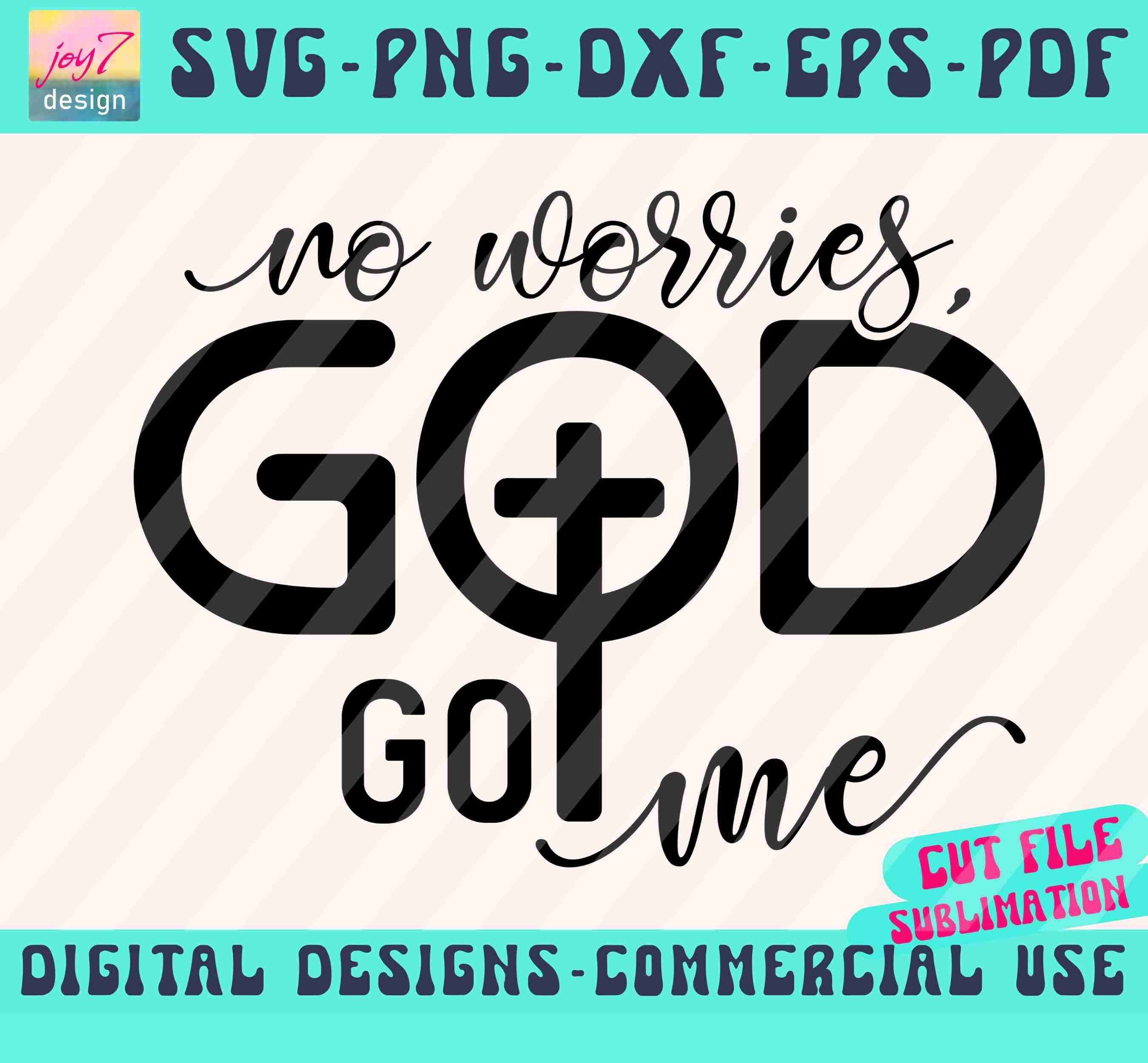 GOD SVG PNG God Got Me Christian Svg Cross Svg Easter Svg - Etsy