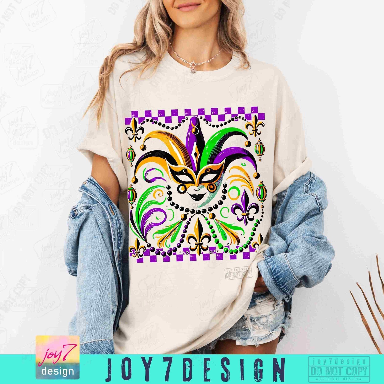 Retro Mardi Gras PNG Mardi Gras Checker Png Carnival Shirt Design Png ...