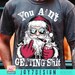 Santa Middle Finger PNG You Aint Getting Shit Funny Sarcastic Christmas ...