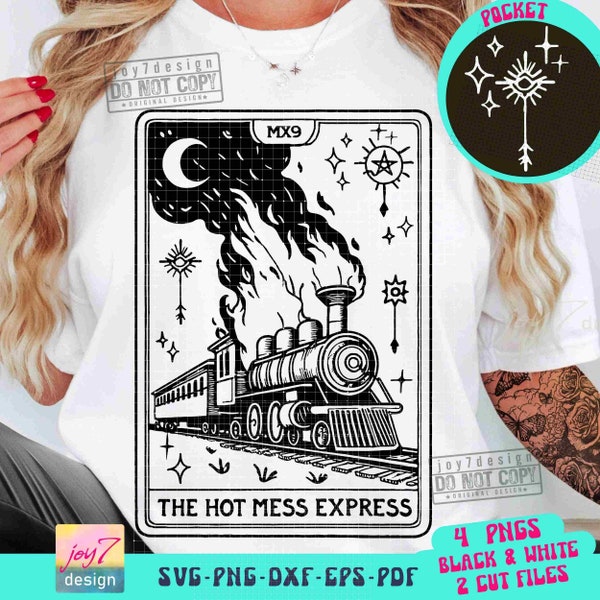 Hot Mess Tarot Card Png - Etsy