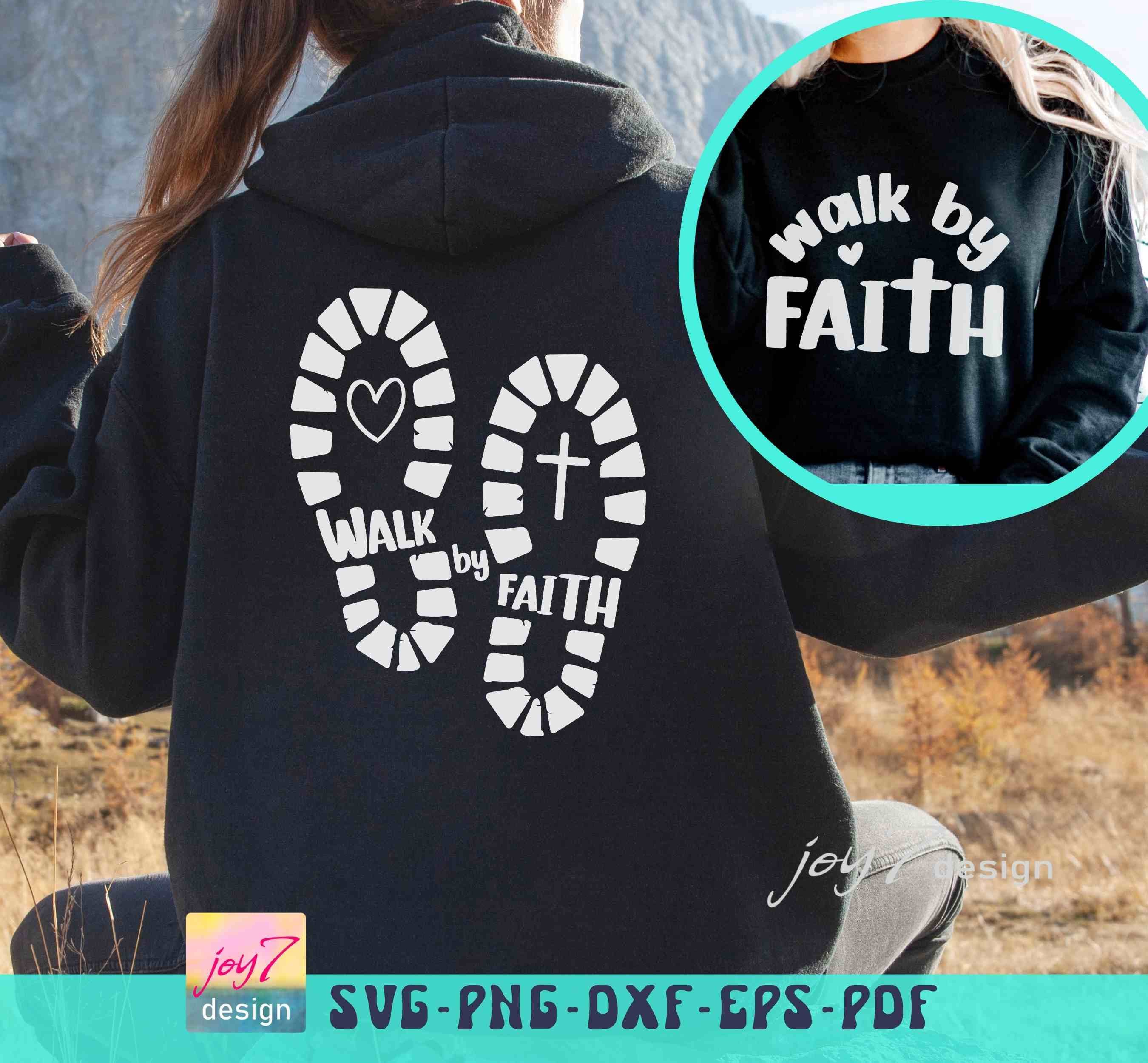 Walk by Faith SVG PNG Bible Verse Svg Scripture Svg Faith - Etsy Australia