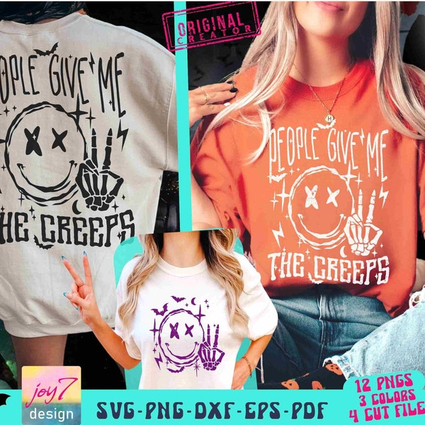 People Give Me the Creeps Png - Etsy